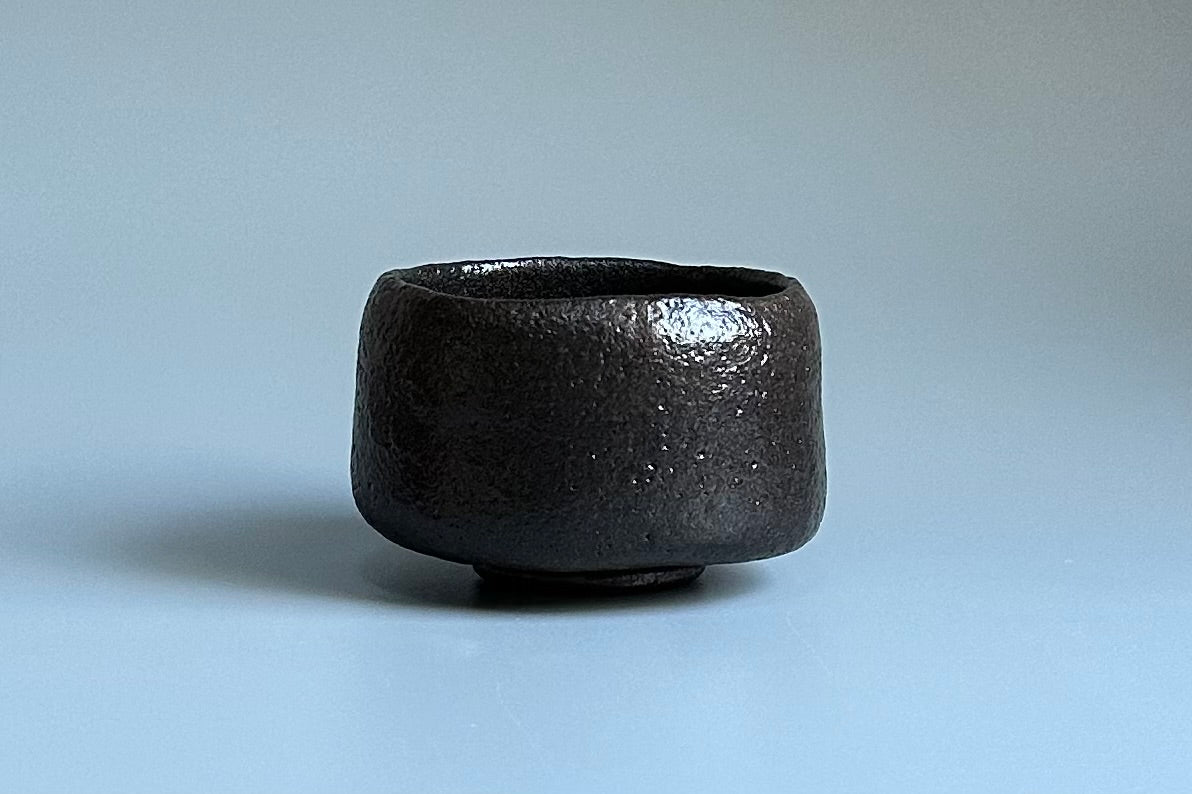 Japanese Tea Bowl, Black Raku, Tayuhguro, Chojiro copy – KAMISENRO Inc.