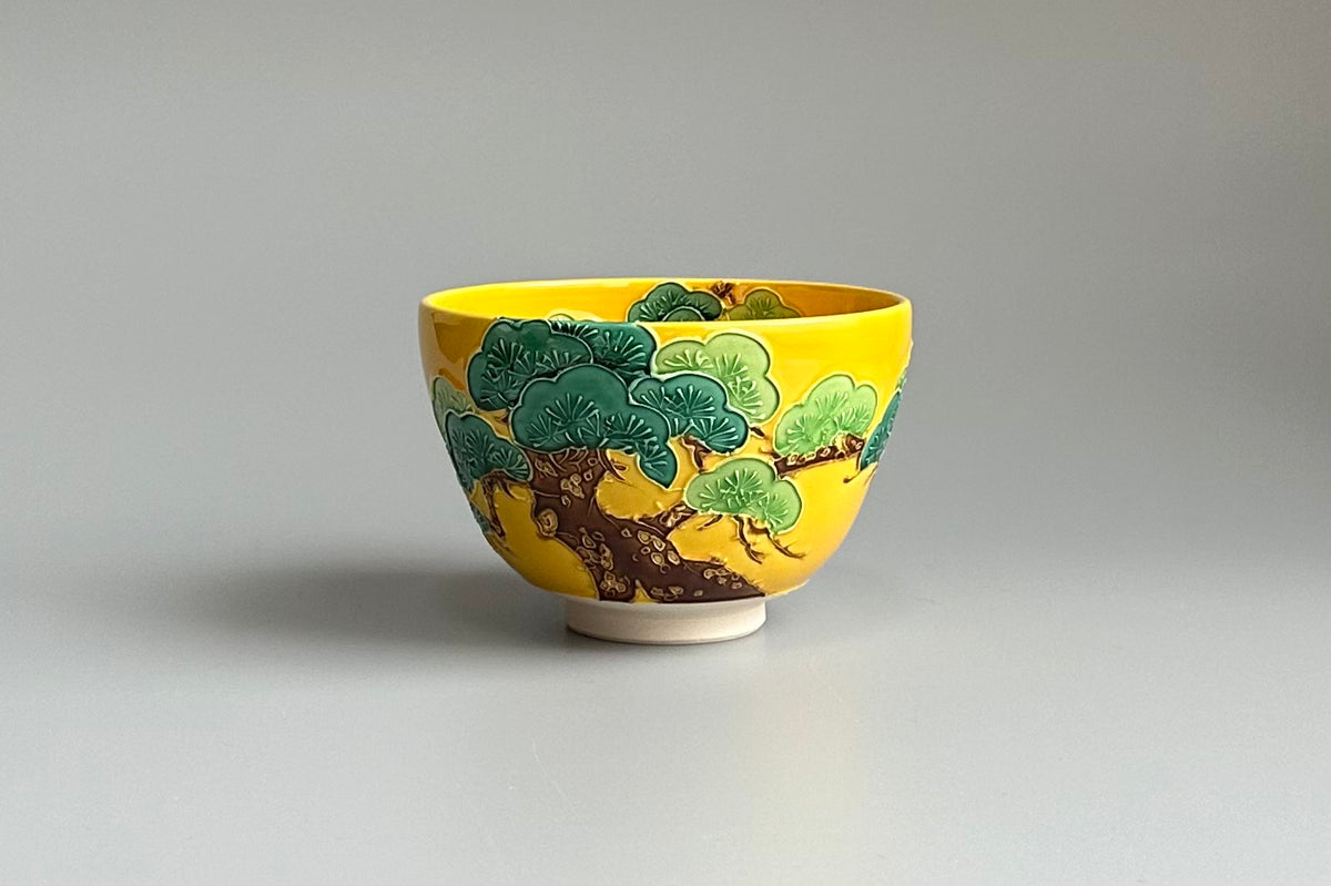 Japanese Tea bowl, Cochin ware, Oimatsu – KAMISENRO Inc.