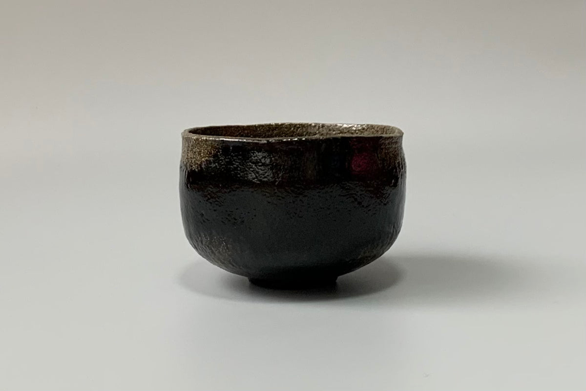 Japanese Tea Bowl, Raku Ware, Black Raku, Honami Koetsu, Honpouji Copy ...