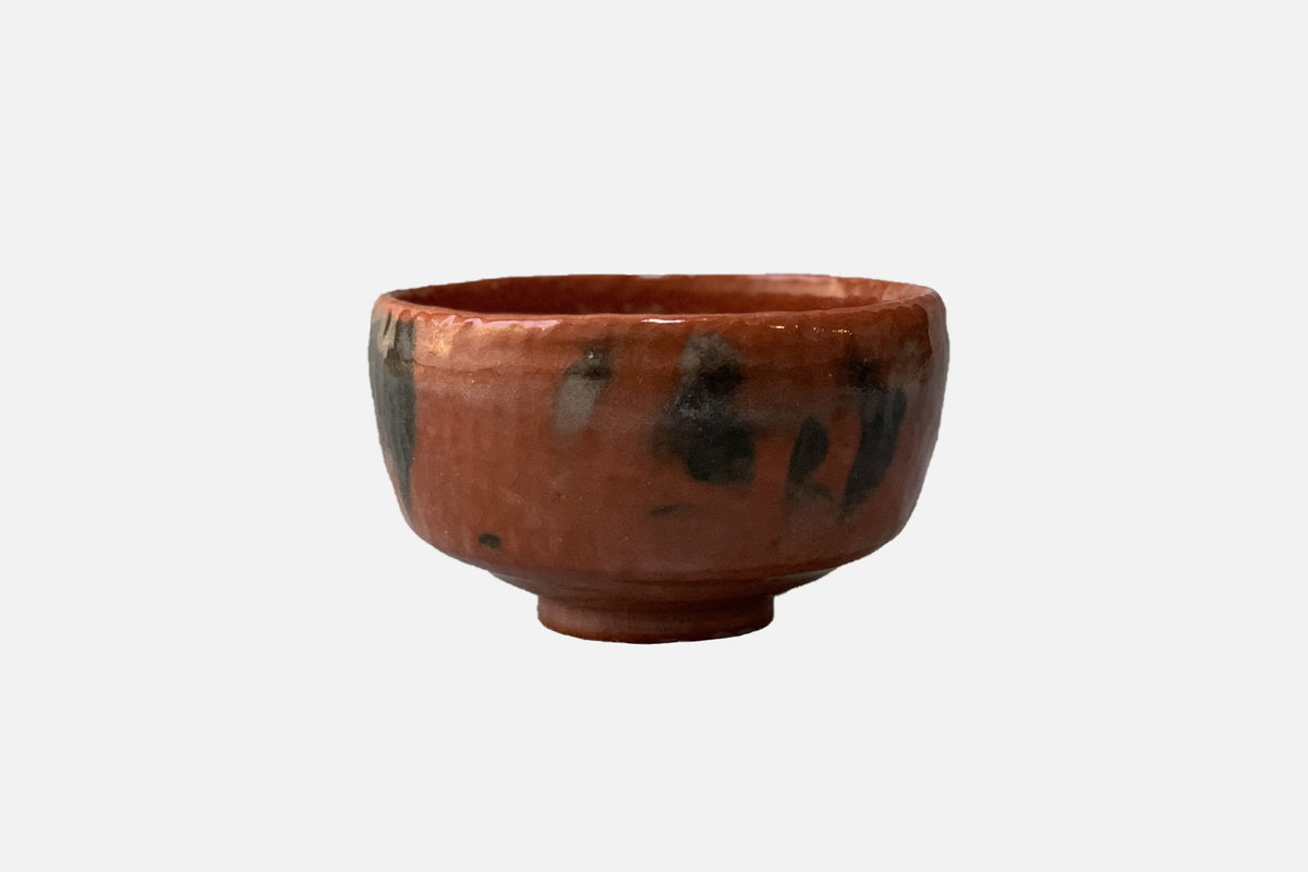 Japanese Tea bowl, Raku ware, Red Raku, Chojiro Kengyo copy – KAMISENRO ...
